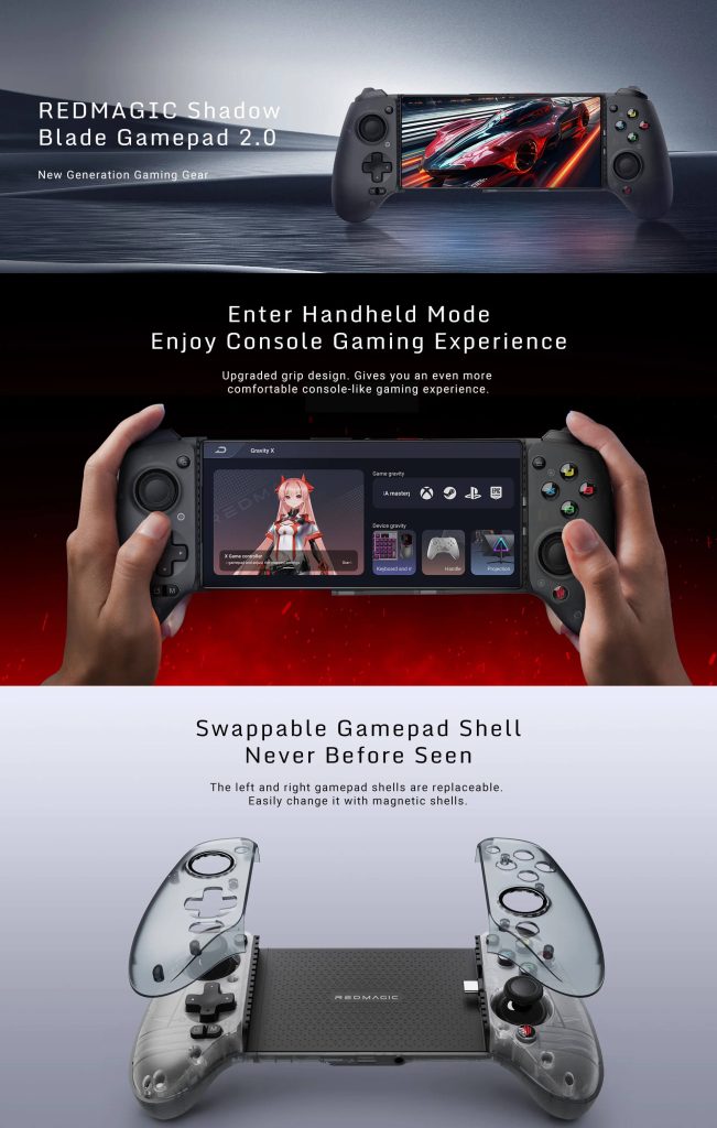 Redmagic Shadow Blade Gamepad 2: Đánh giá chi tiết - GAMELADE