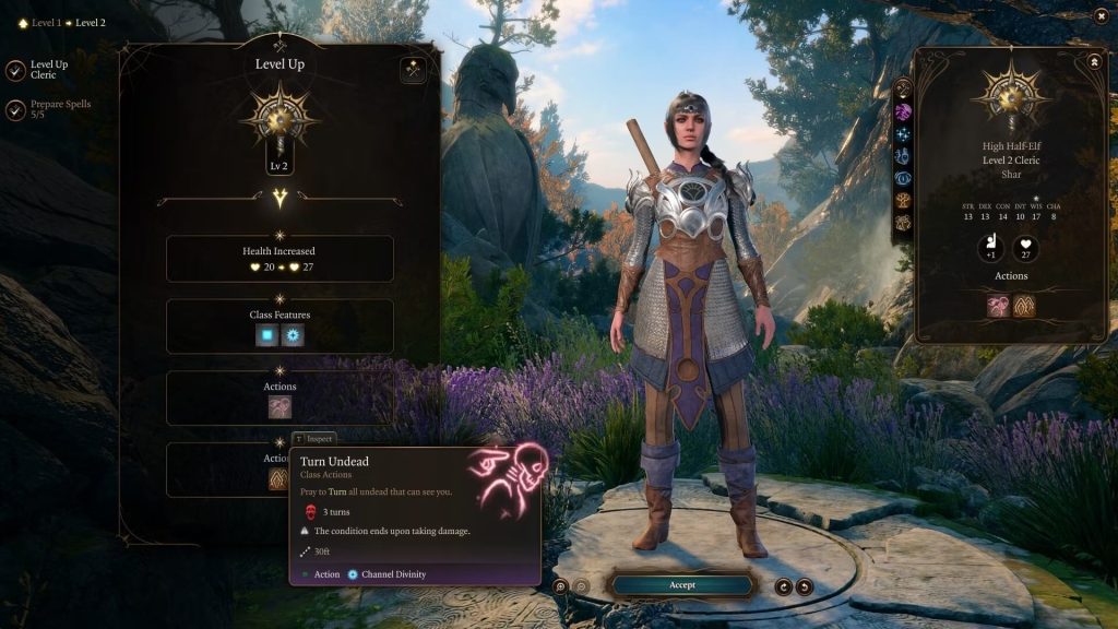 Baldur's Gate 3: Kỹ năng "Turn Undead" của Cleric Hoạt động như thế nào ...