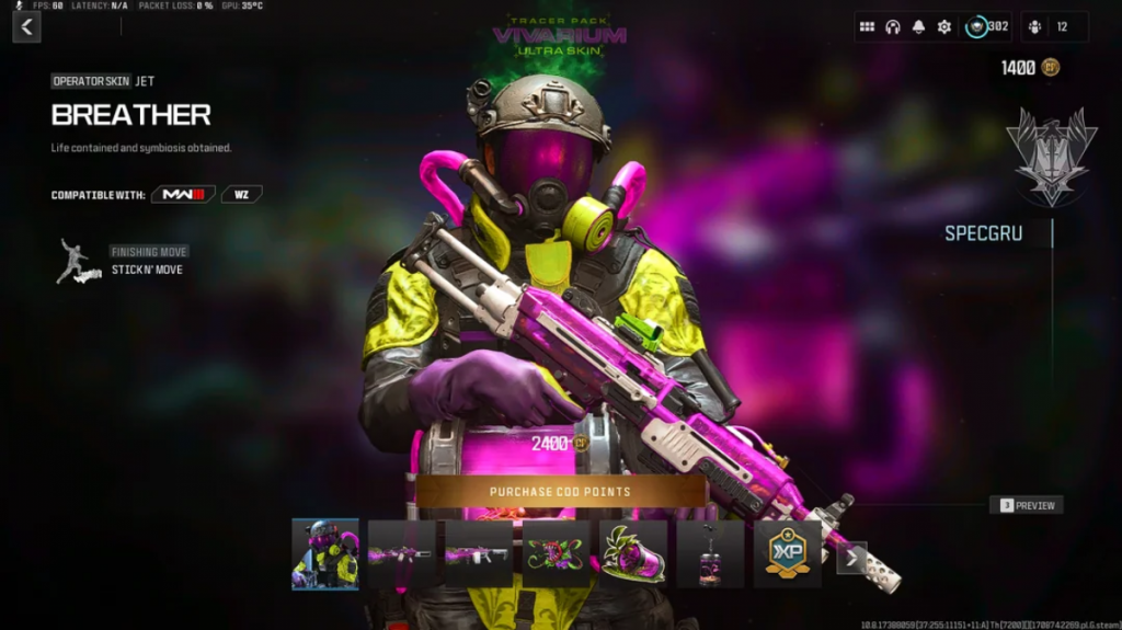 Người chơi tố cáo skin trong Call of Duty: Modern Warfare III được tạo ...