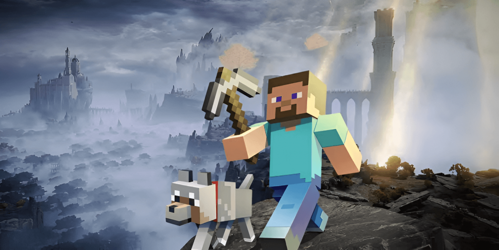 Một fan của Elden Ring đã xây dựng Divine Tower trong Minecraft. | GAMELADE