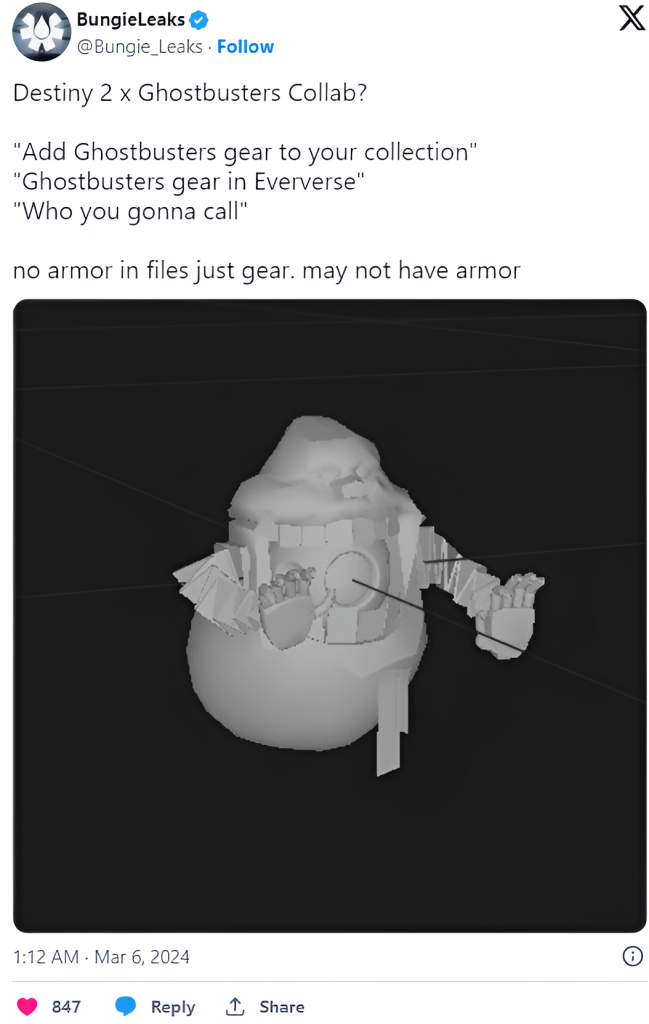 Tin đồn: Destiny có thể sẽ hợp tác cùng Ghostbusters - GAMELADE