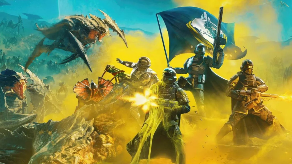 Helldivers 2 là game bán chạy nhất châu Âu trong tháng 2 | GAMELADE