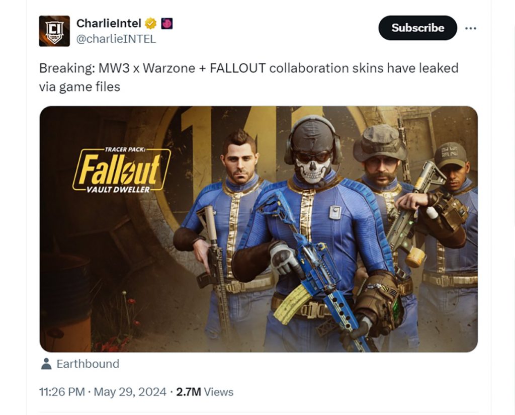 Tin rò rỉ cho thấy các nhân vật Call of Duty sắp được mặt quần áo Vault ...