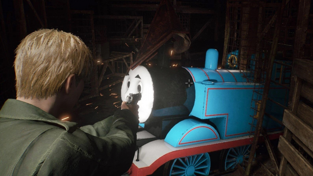 Đương nhiên Silent Hill 2 remake có mod Thomas the Tank Engine | GAMELADE