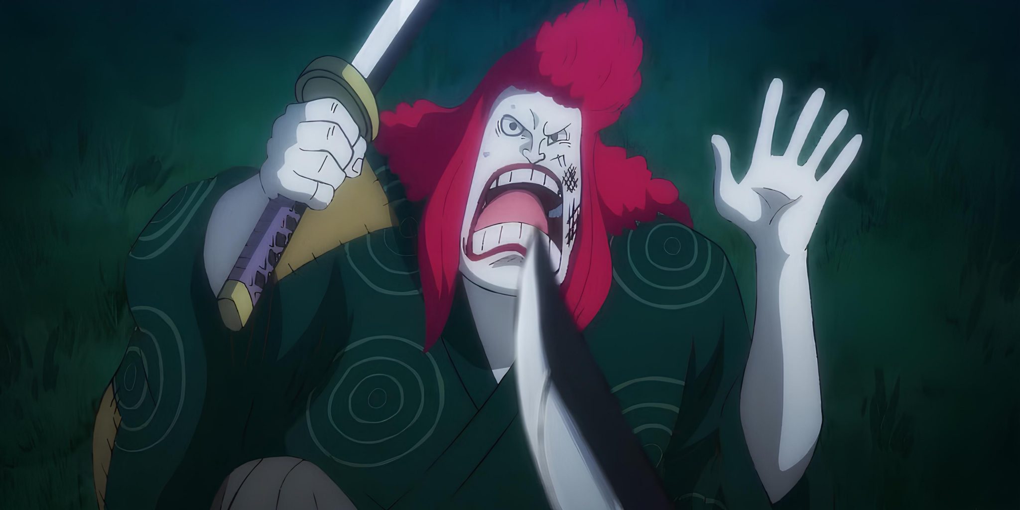 One Piece: Cuộc đời đầy nước mắt của Kanjuro dưới sự điều khiển của ...