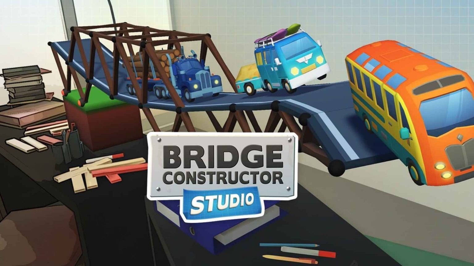 Bridge constructor studio - Game xây cầu nổi tiếng ấn định ngày ra mắt ...