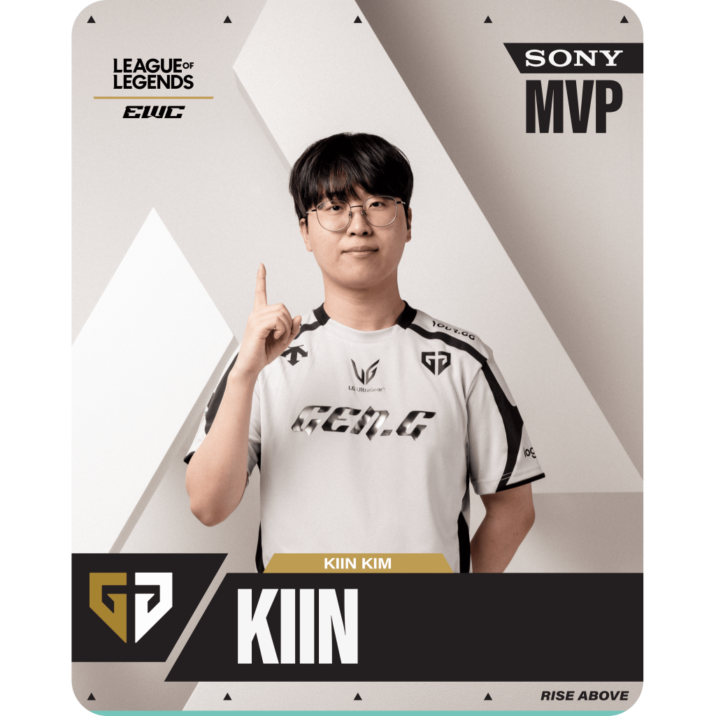 Kiin giành danh hiệu MVP Esports World Cup 2025 - GAMELADE